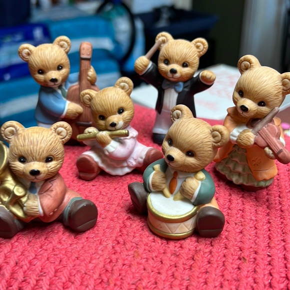 Home Interiors | Wall Decor | 6 Piece Set Of Home Interior Bears | Poshmark